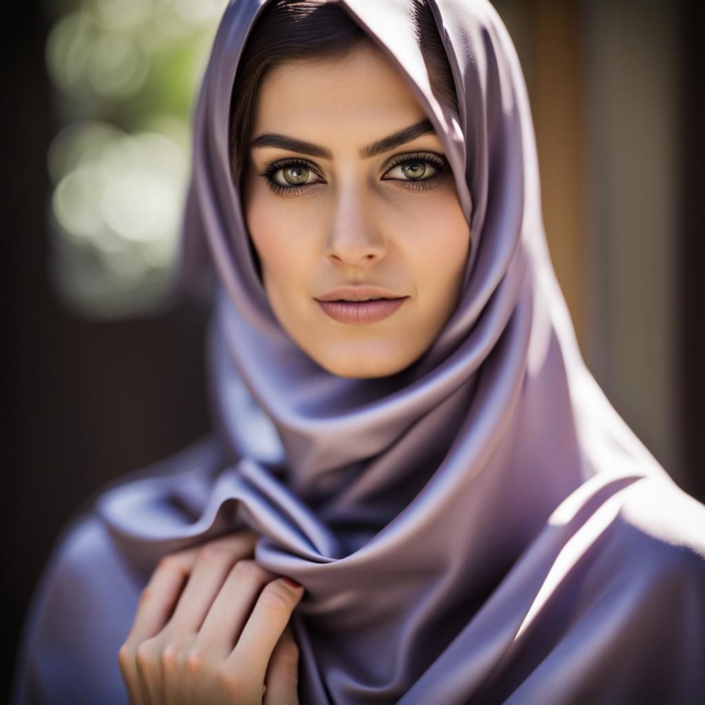 Muslim woman - AI Generated Artwork - NightCafe Creator