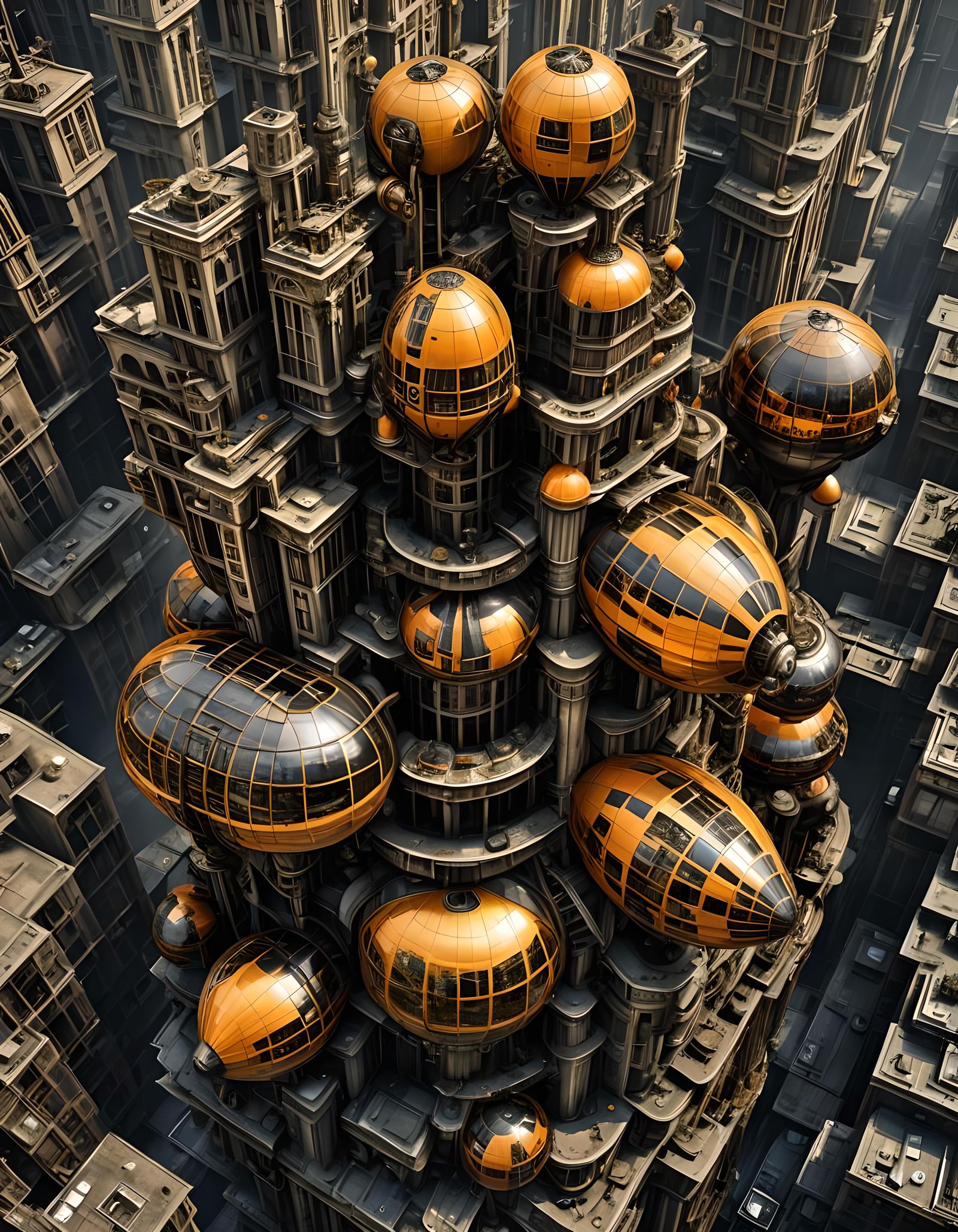 BLIMPING - A Blimp Cluster of Michelin Chef Restaurants 2050 - AI ...