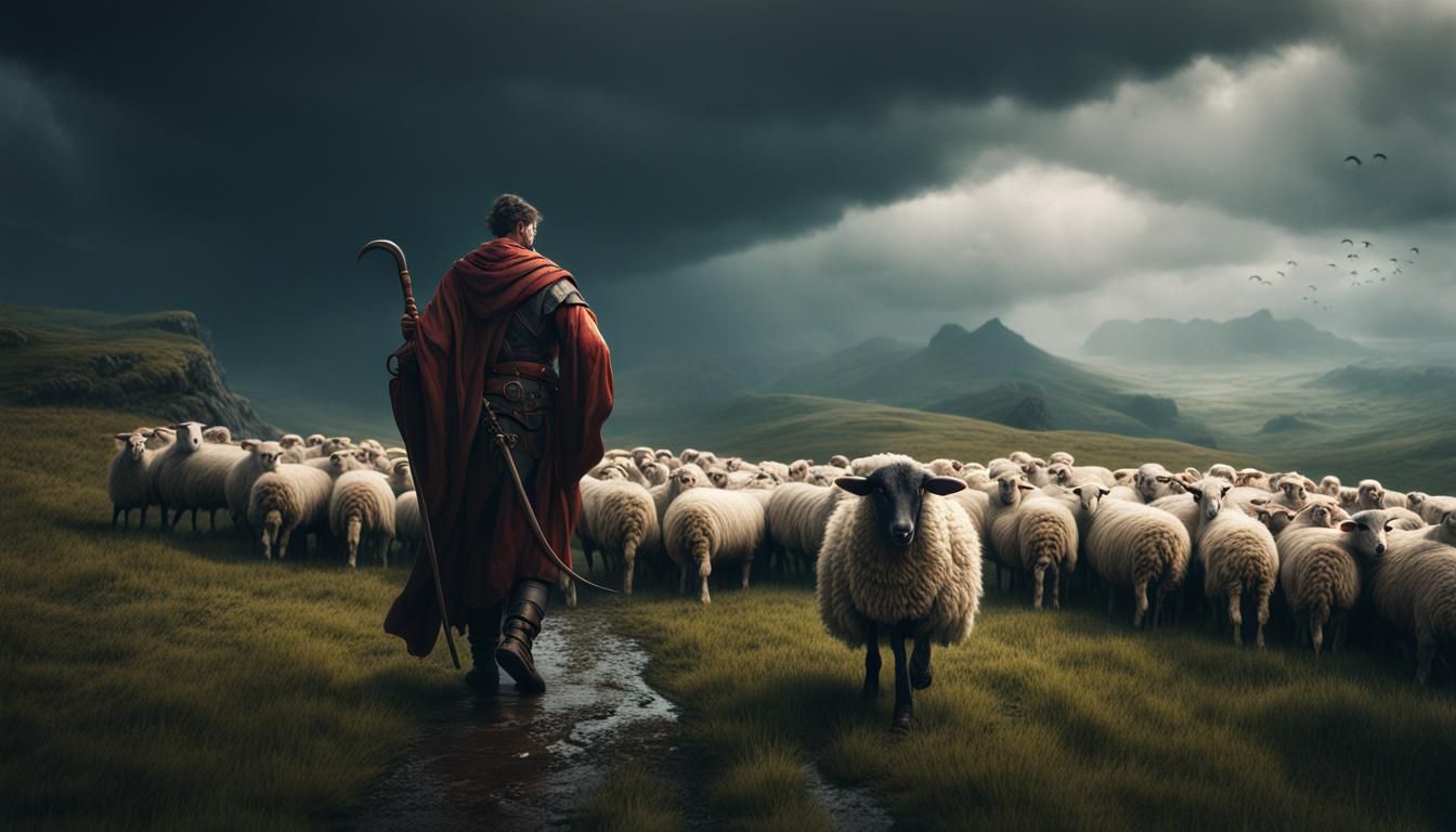 Shepherd - AI Generated Artwork - NightCafe Creator