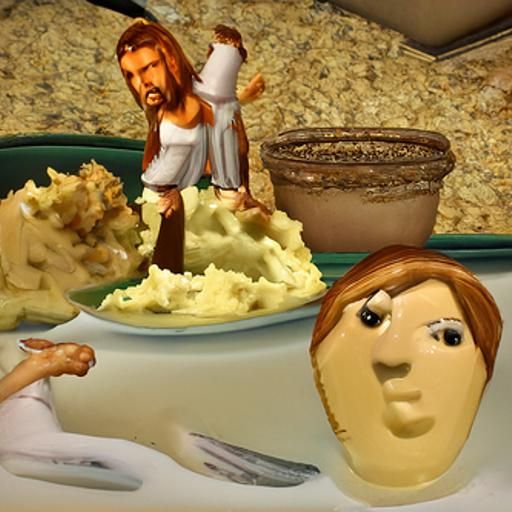 Becky and Jesus got into a huge argument over the terrible quality of ...