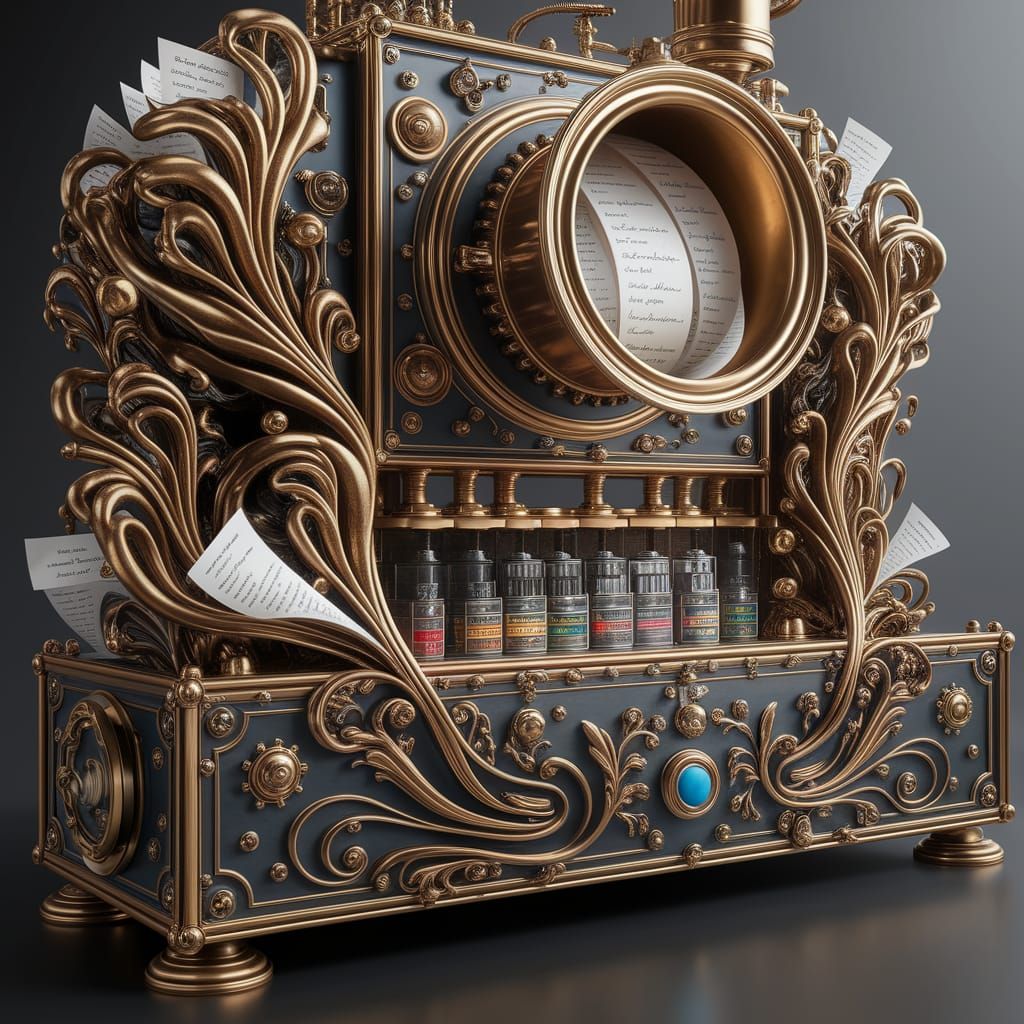 A Steampunk Fully Functional Prompt Compiler