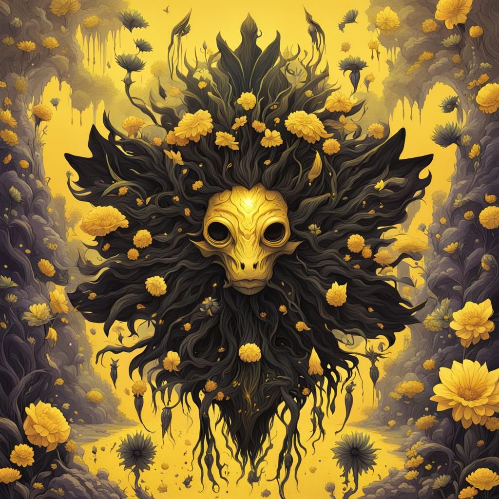 flower creature - AI Generated Artwork - NightCafe Creator