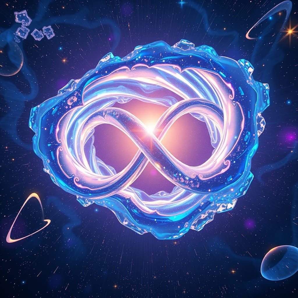 Cosmic infinity number - Ethereal Vortex of Cosmic Numbers i...