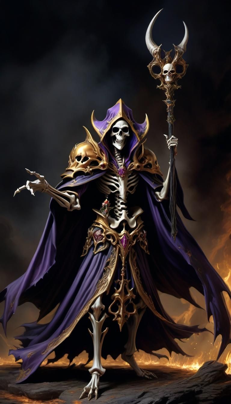 Undead Overlord - AI Generated Artwork - NightCafe Creator