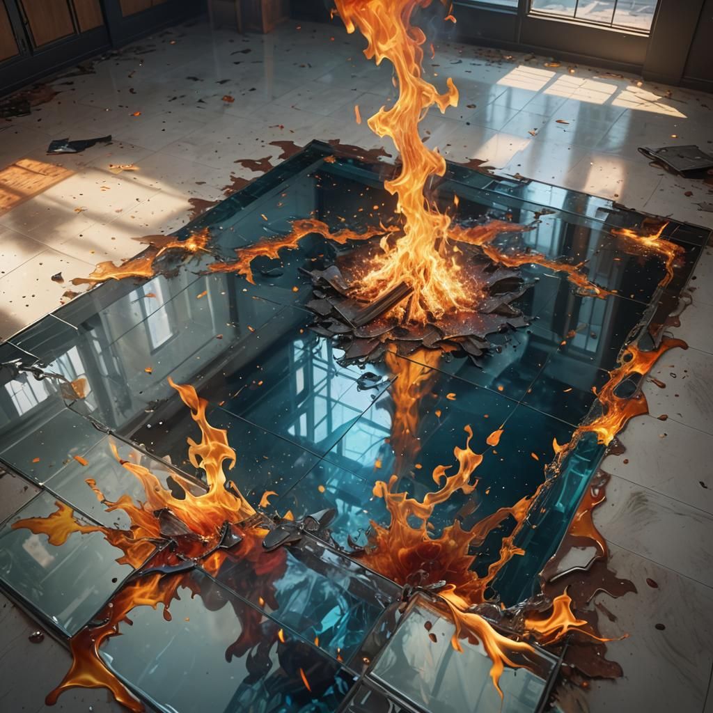 The Burning - AI Generated Artwork - NightCafe Creator