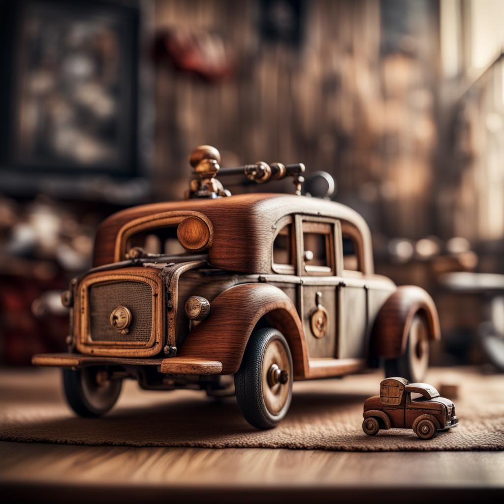 Toy car - AI Generated Artwork - NightCafe Creator
