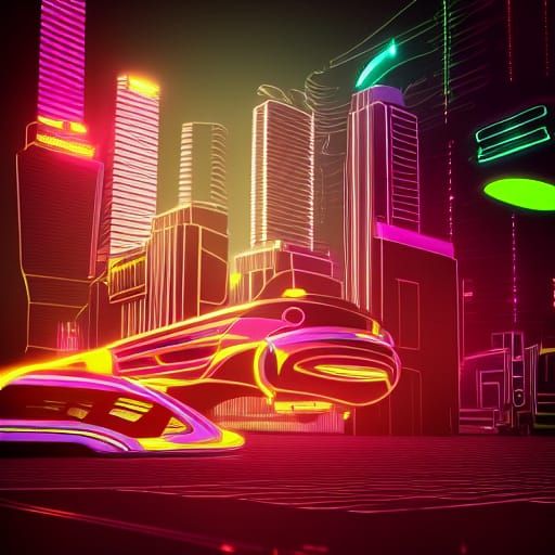 Neon 2 - AI Generated Artwork - NightCafe Creator