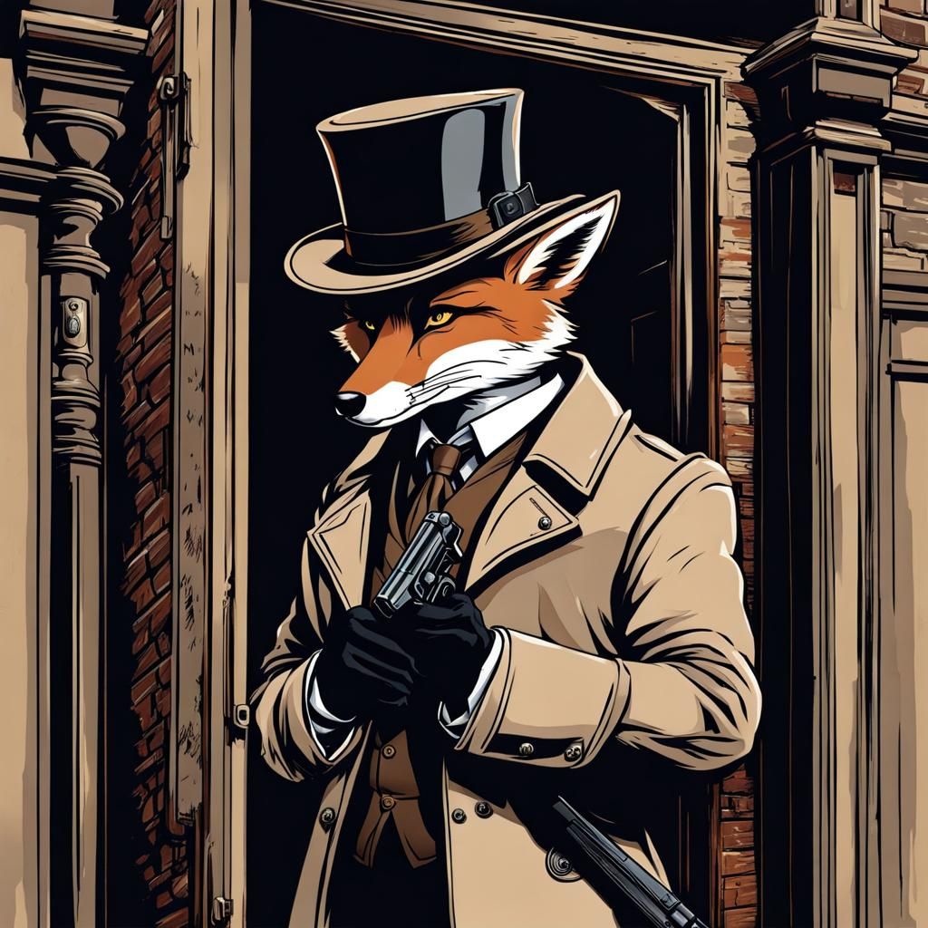 Cunning as a fox - AI Generated Artwork - NightCafe Creator