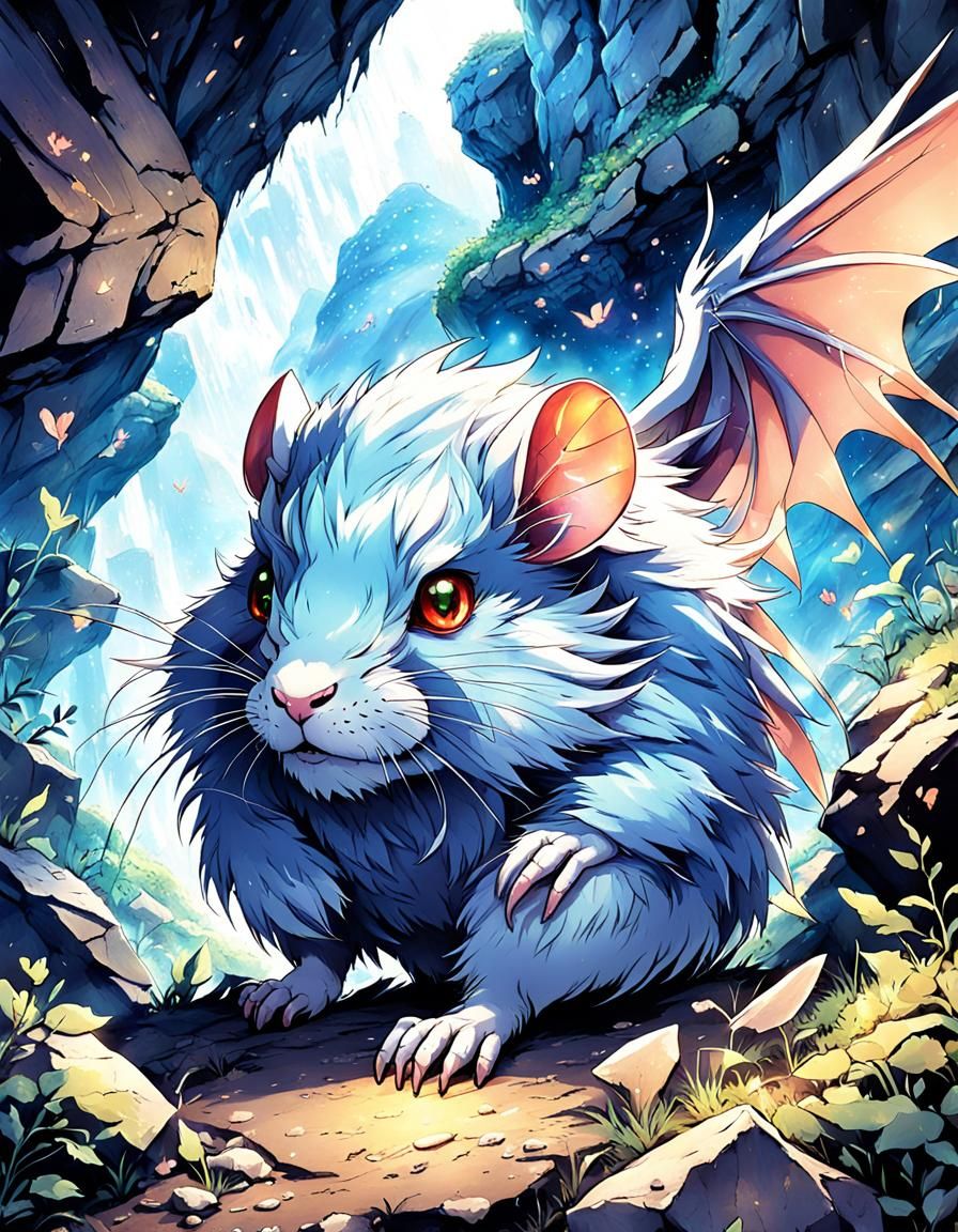 The winged rodent - AI Generated Artwork - NightCafe Creator