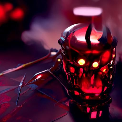 Robot devil 8k resolution concept art by Greg Rutkowski Unreal Engine ...