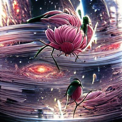 Cosmos Sakura - AI Generated Artwork - NightCafe Creator
