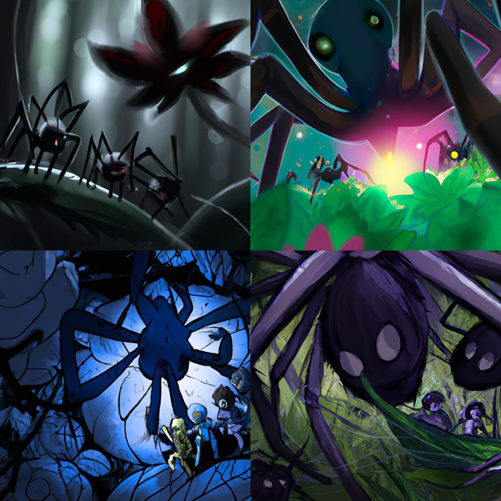 low-angle-ground-level-bugs-eye-first-person-view-of-Spiderちゃん-trying ...