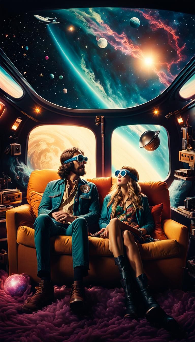 Space Trippin - AI Generated Artwork - NightCafe Creator