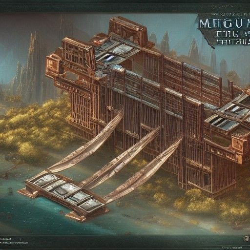 Beautiful ruin of the past numenera megastructure Megalophobia - AI ...