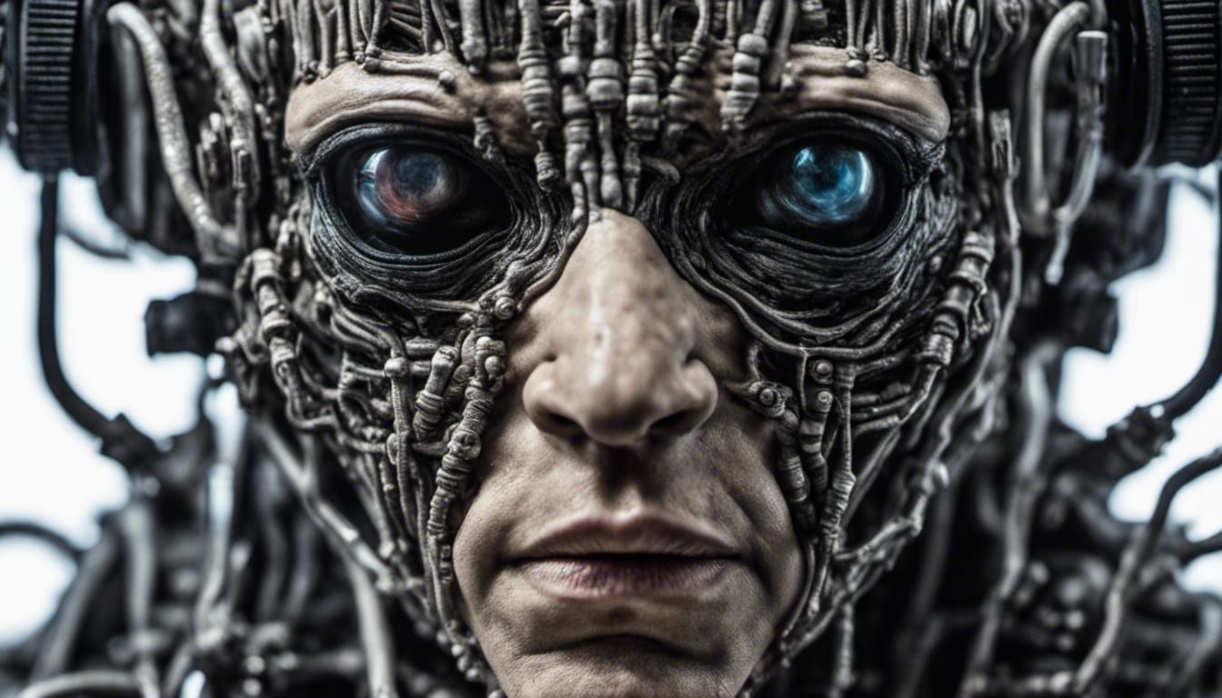 Homo Borg Genesis, Masterpiece - AI Generated Artwork - NightCafe Creator