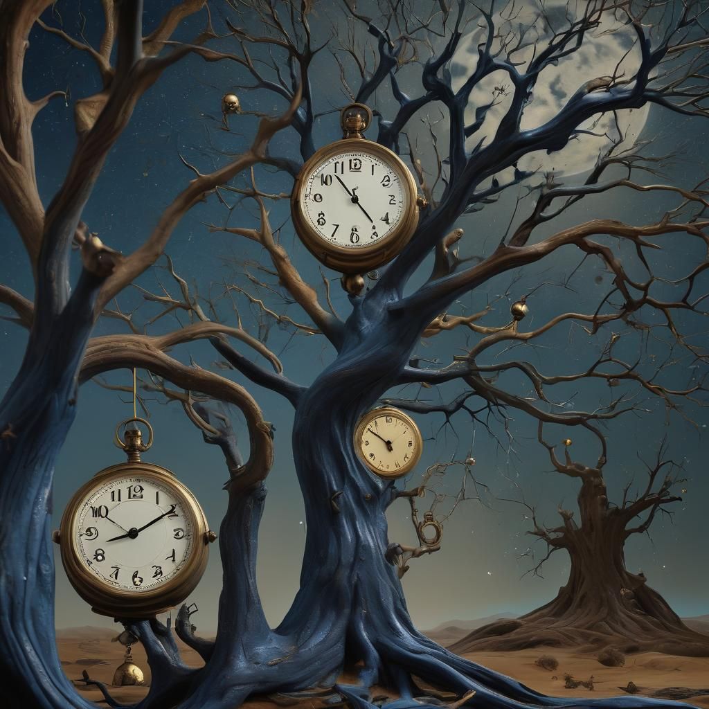 Tree of Time - AI Generated Artwork - NightCafe Creator