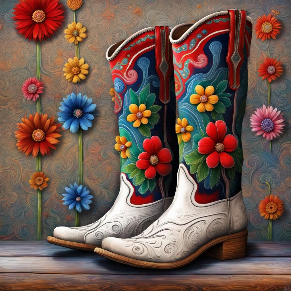 Snazzy Boots - AI Generated Artwork - NightCafe Creator