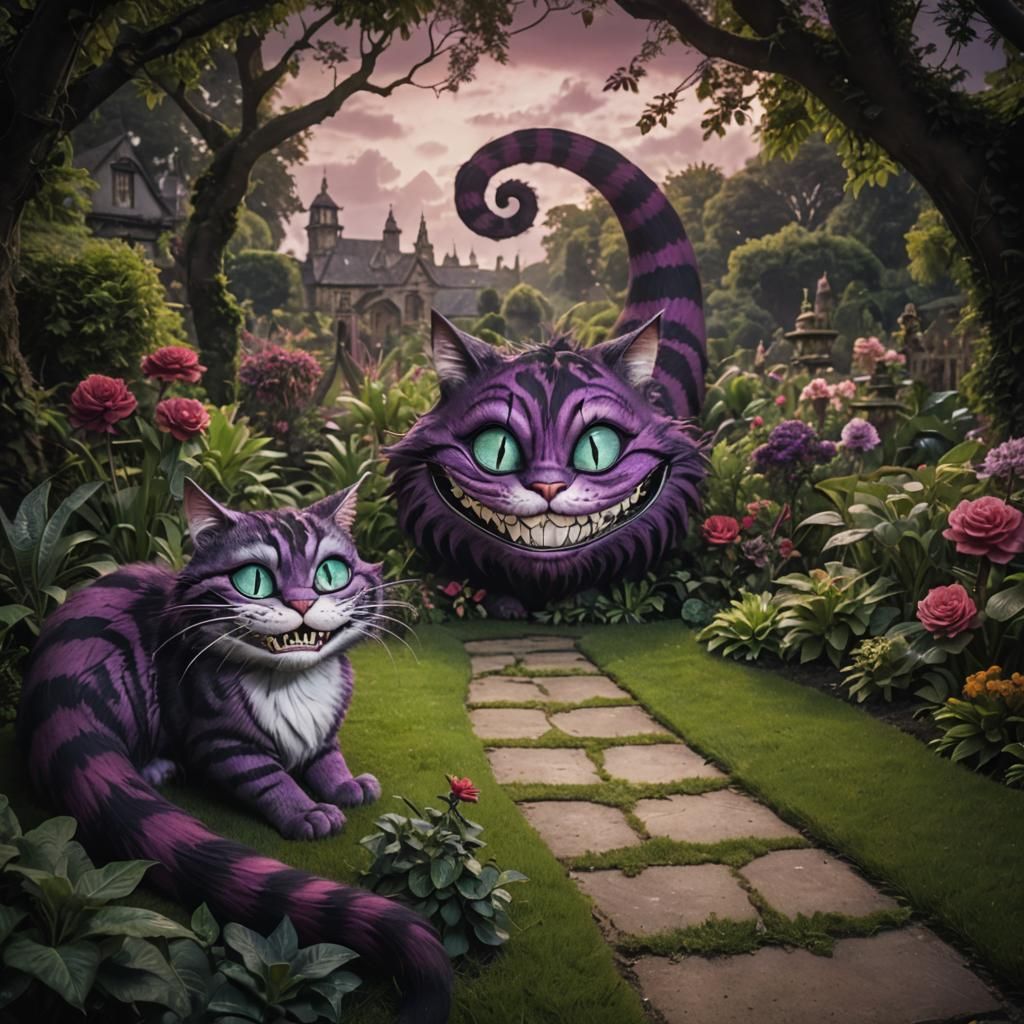 Do Not Mess With the Cheshire Cat - AI Generated Artwork - NightCafe ...