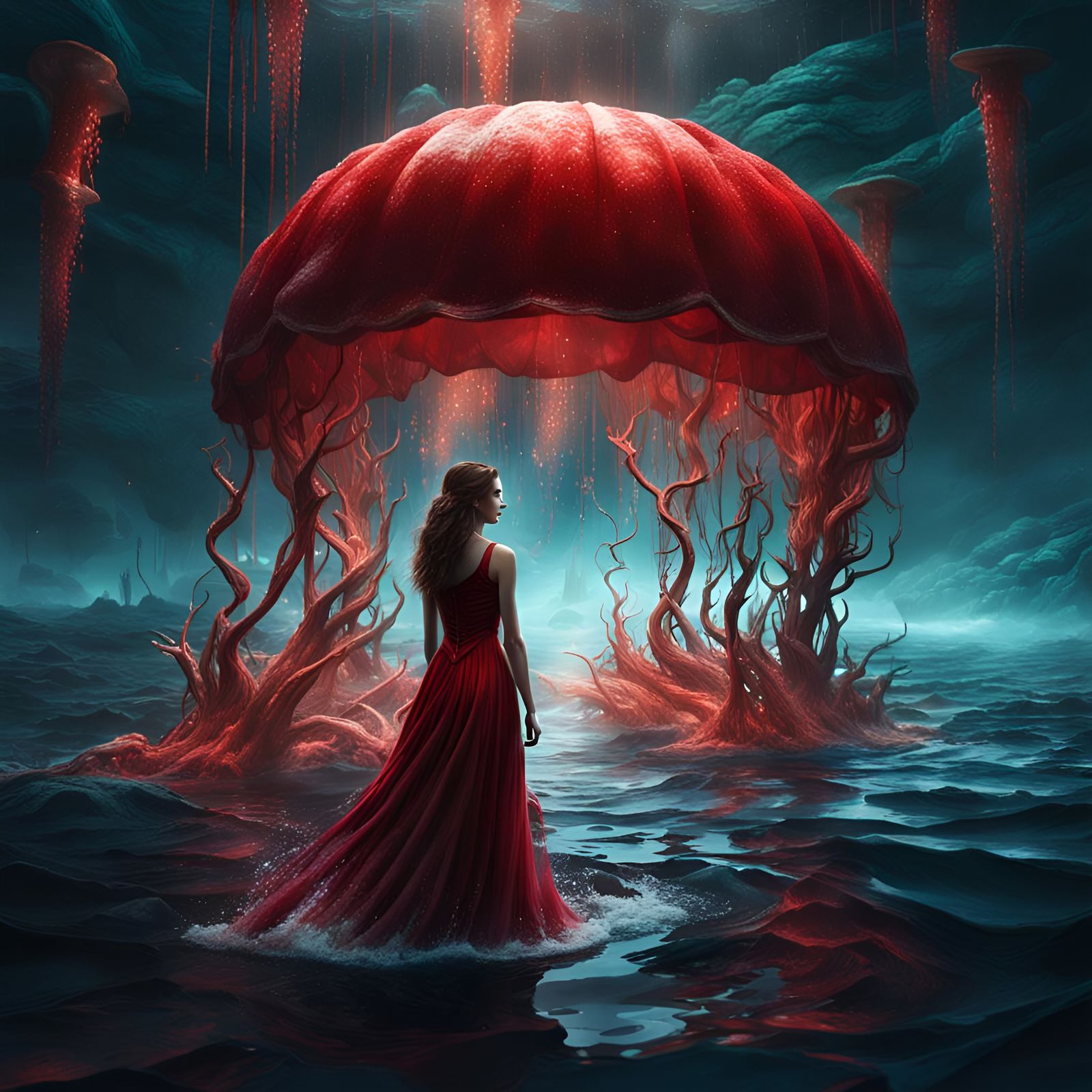 The Red Queen - AI Generated Artwork - NightCafe Creator