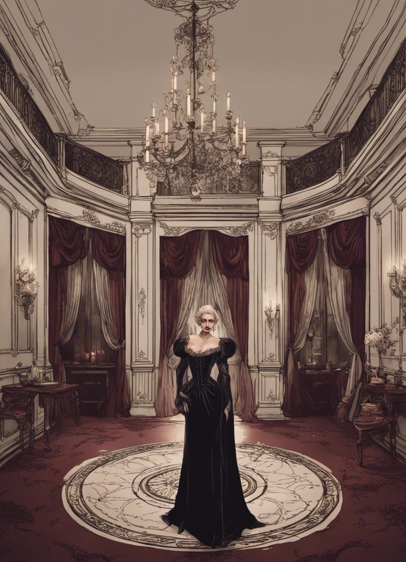 Victorian Vampire - AI Generated Artwork - NightCafe Creator