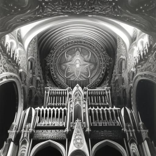 Captain Nemo's Organ - AI Generated Artwork - NightCafe Creator