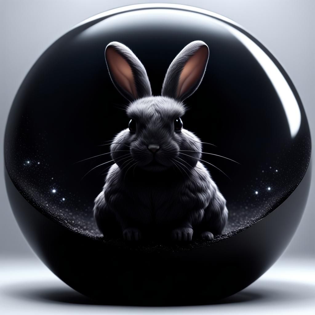 Space Orb Bunny - AI Generated Artwork - NightCafe Creator