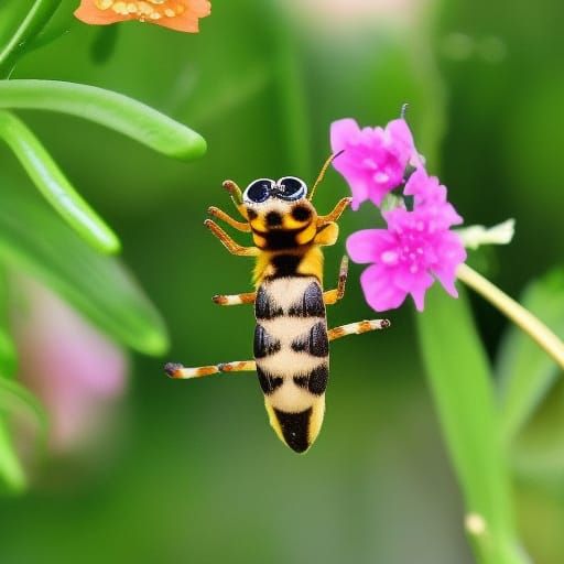 Cute Little Bug - AI Generated Artwork - NightCafe Creator