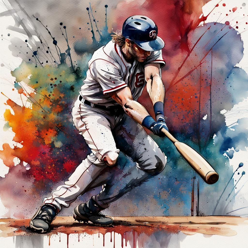 Baseball #498 - AI Generated Artwork - NightCafe Creator