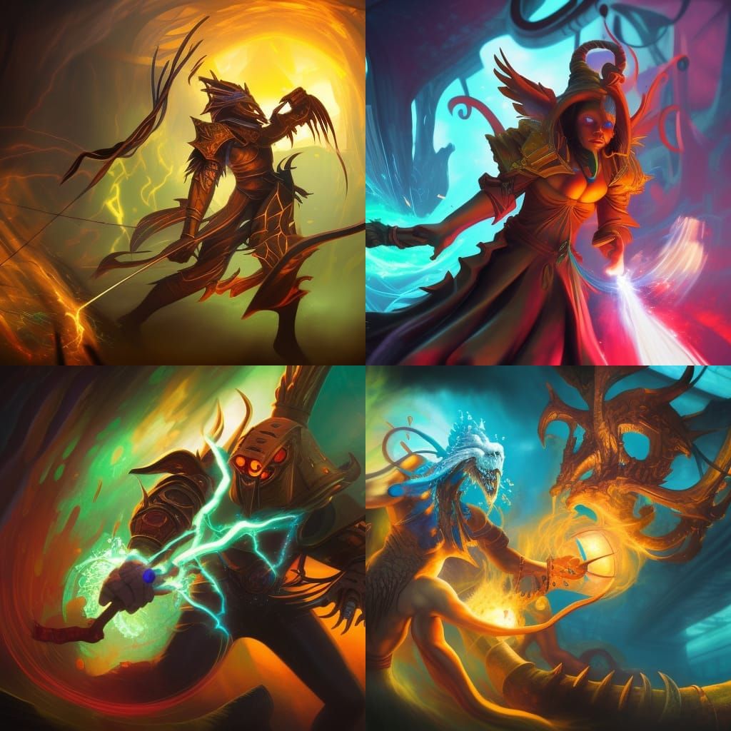 Magic the gathering, Arcbound Worker - AI Generated Artwork - NightCafe ...