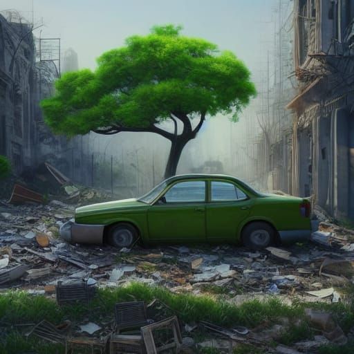 Doom City 2 - AI Generated Artwork - NightCafe Creator