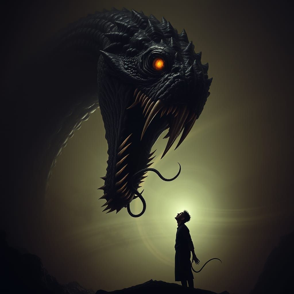 Eldritch Horror in Hyperrealistic Style - AI Art