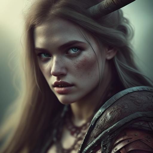 Barbarian Princess - AI Generated Artwork - NightCafe Creator