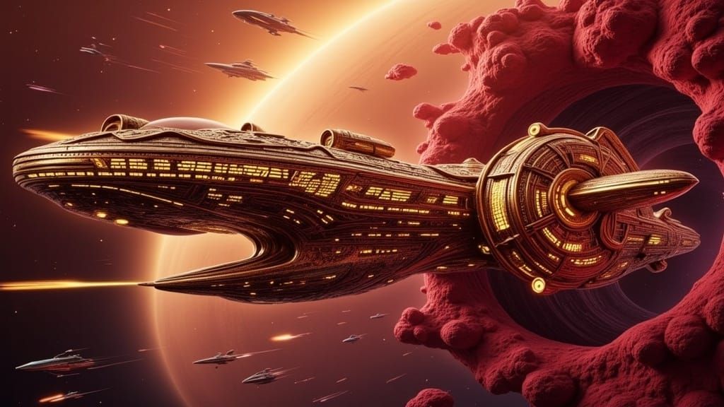 Starship P'Quadria Leads Hope To An Underdog Planet Being Bothered By ...