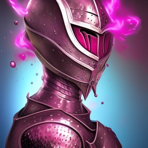 pink knight - AI Generated Artwork - NightCafe Creator