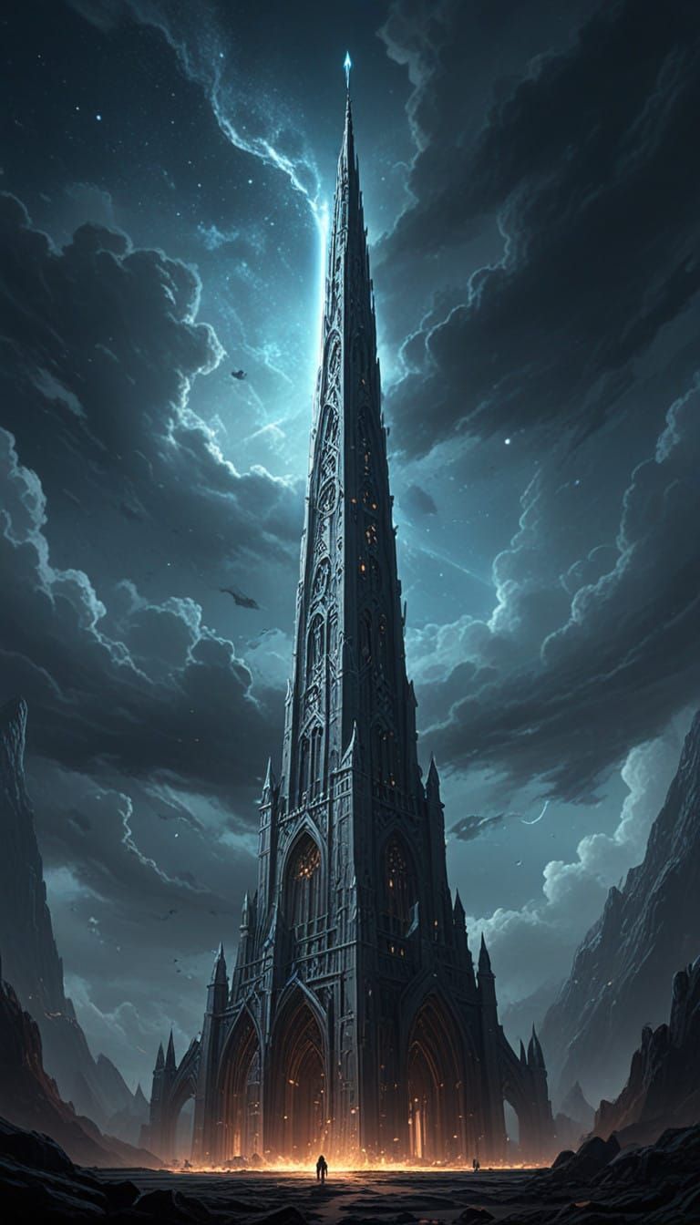 Spire of Eternity - Majestic Infinity Spire Rises to Eternal...