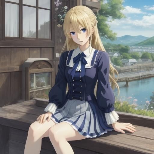 Anime Girl IIII - AI Generated Artwork - NightCafe Creator