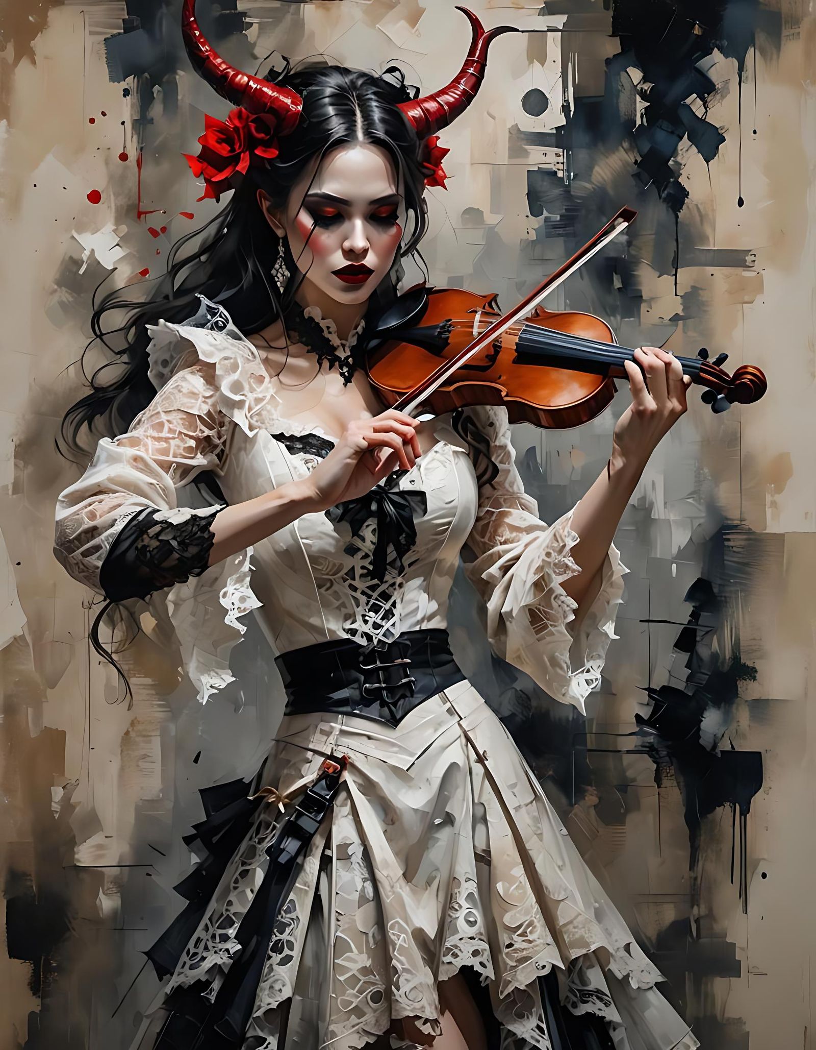 Playing on my heart strings - AI Generated Artwork - NightCafe Creator