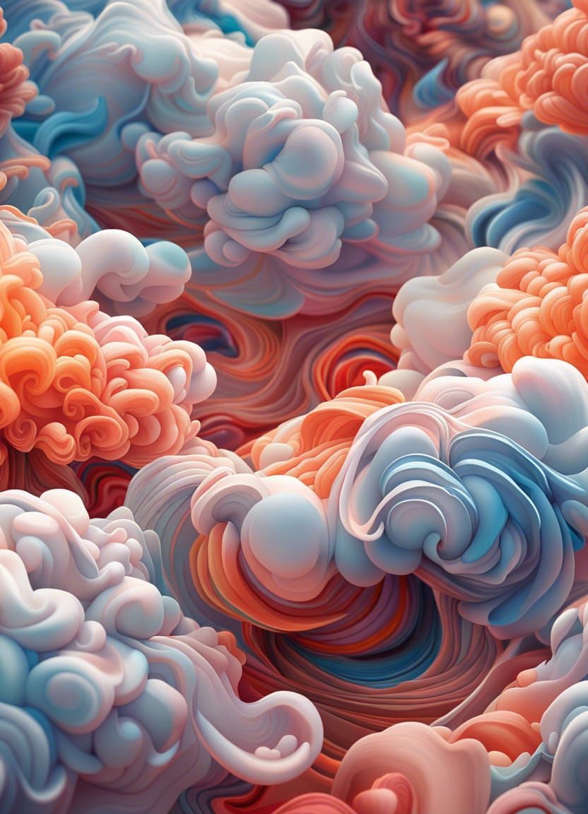 Swirling mess - AI Generated Artwork - NightCafe Creator