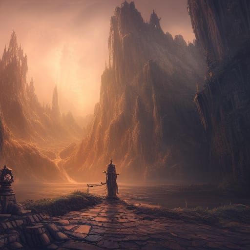 Elf Adventuring - AI Generated Artwork - NightCafe Creator