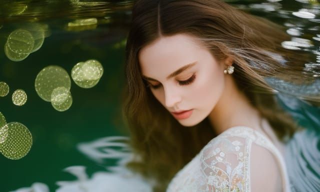 Modern Ophelia Ai Generated Artwork Nightcafe Creator