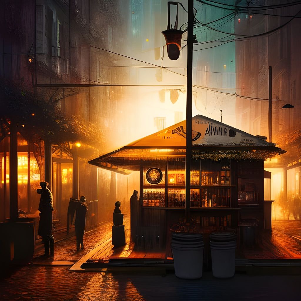 Night Cafe No.2 - AI Generated Artwork - NightCafe Creator