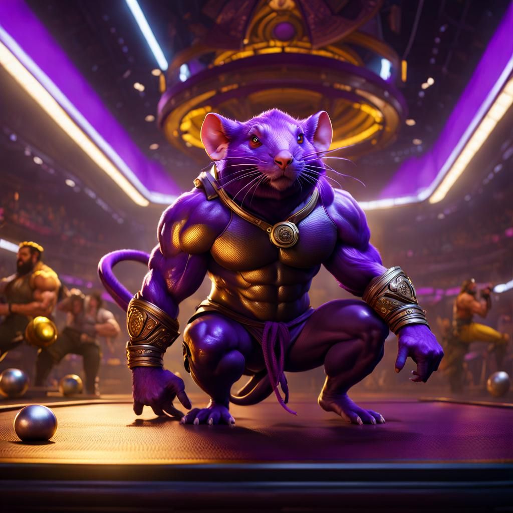 Gym Rat - AI Generated Artwork - NightCafe Creator