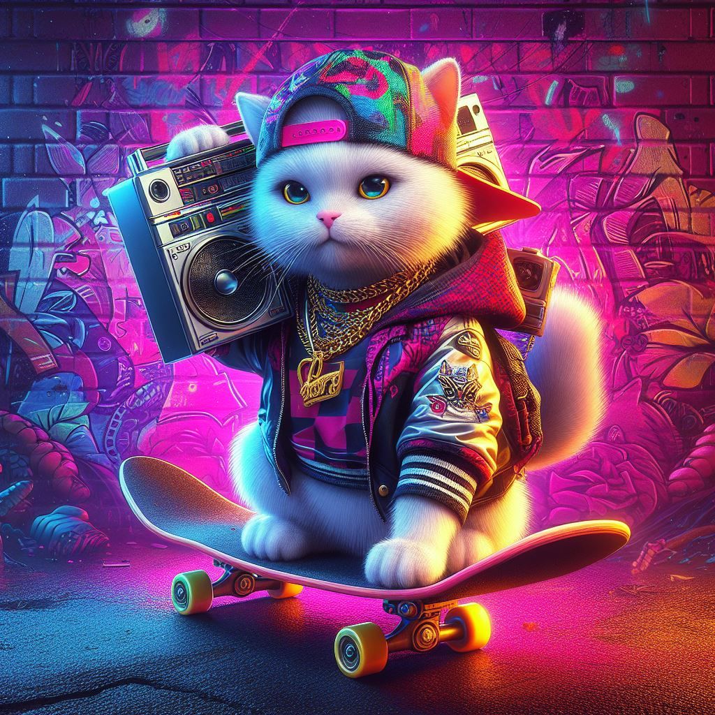 k-pop cat - AI Generated Artwork - NightCafe Creator