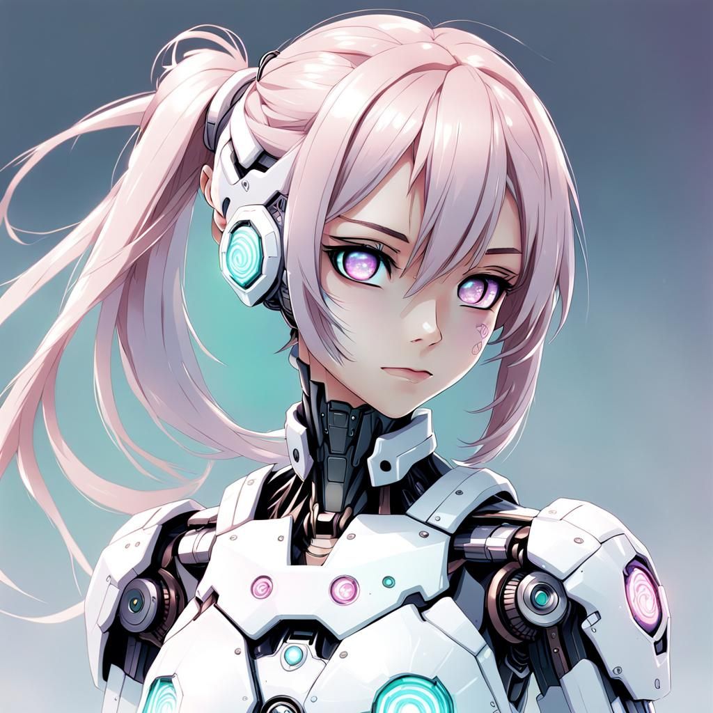 Miss Cyborg - AI Generated Artwork - NightCafe Creator