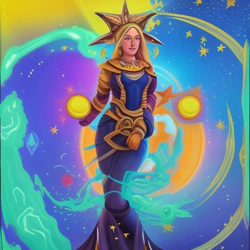 Jaina Proudmoore Surrounded by three otherworldly heroes Surrounded by ...