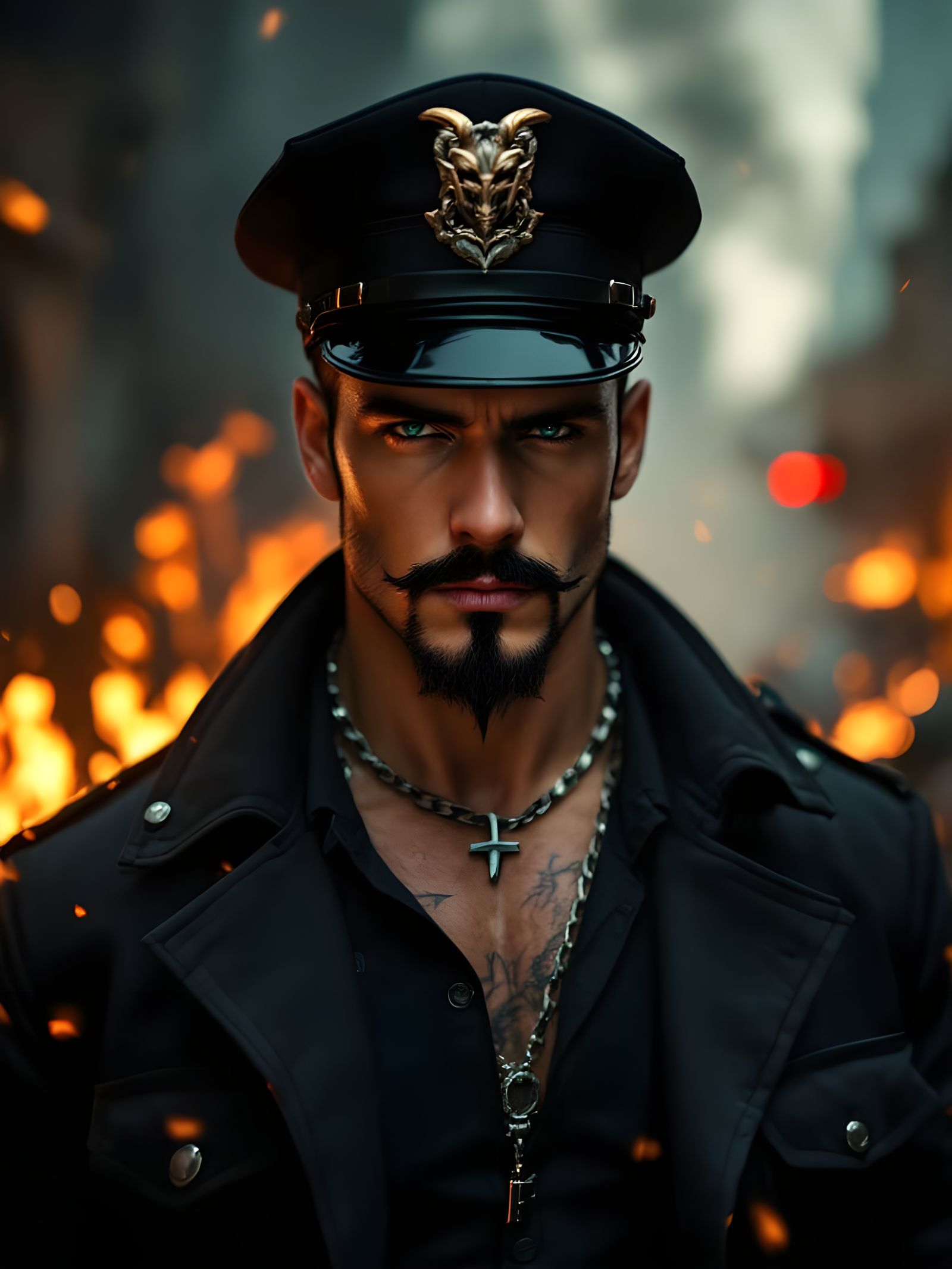 hunk - Dark and Brooding Cop in Chaos