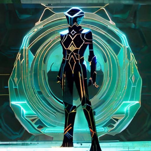Tron - AI Generated Artwork - NightCafe Creator