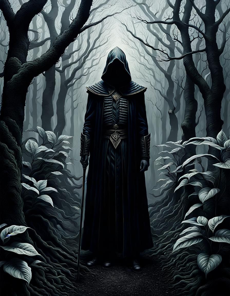 Return of The Black Wizard - AI Generated Artwork - NightCafe Creator