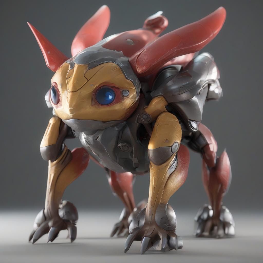 first uploaded picture creation of a New Pokemon named Hichu - AI ...