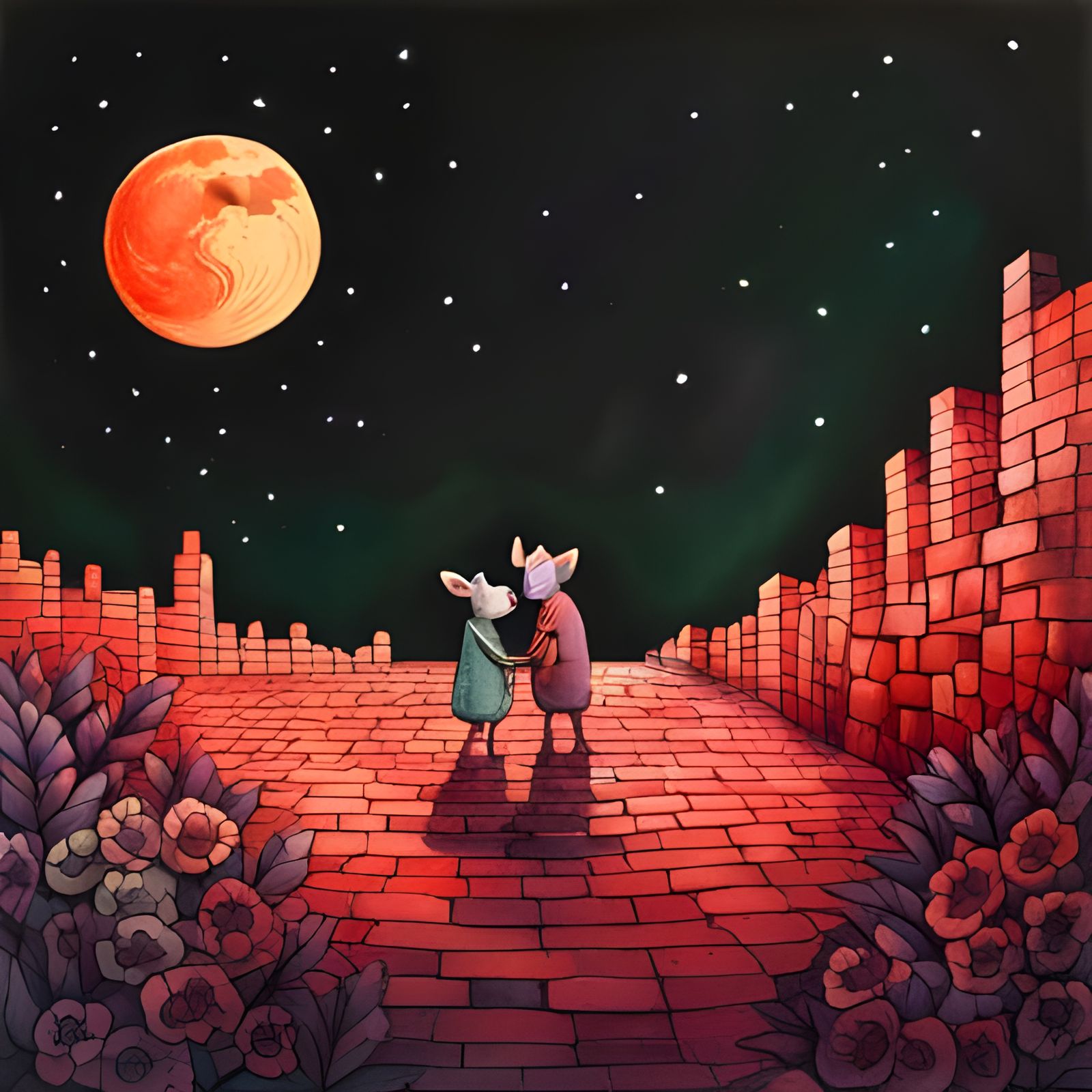 Hanging in there - AI Generated Artwork - NightCafe Creator